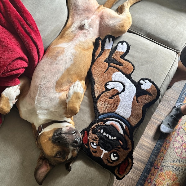 Red Lips Rug Handmade Tufted Rug, Wall Art, Tufting, Gift for ...