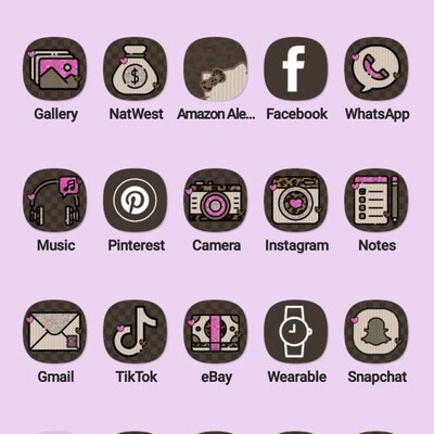 Sticker Ios App Icon Bundle - Etsy
