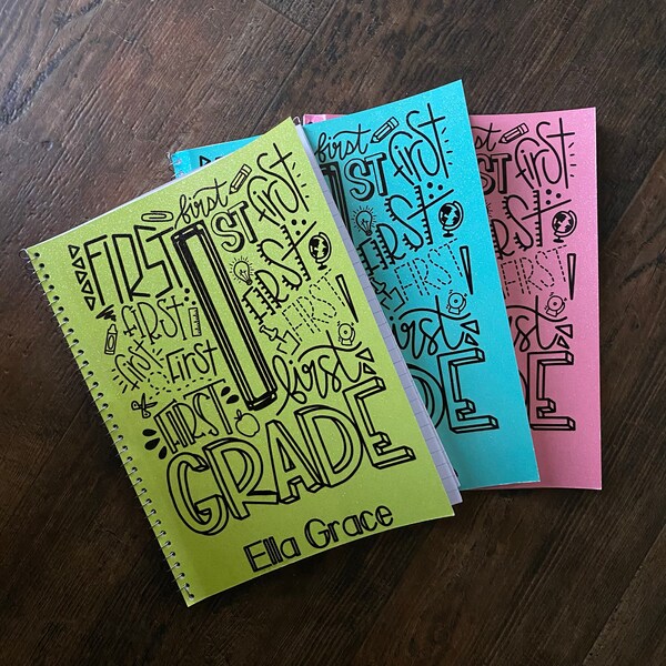 Elementary Typography Grade Bundle INSTANT DOWNLOAD Dxf, Svg, Eps, Png ...