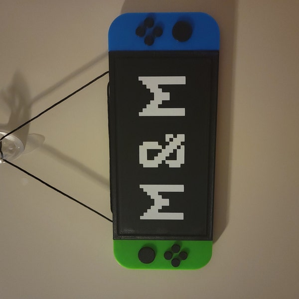 Personalized Gamer Name Sign for Door, Wall or Shelf (8in X 3in ...