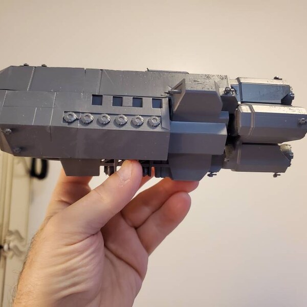 UNN Munroe Class Light Destroyer Expanse Ship Model - Etsy