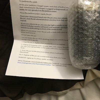 Fixed Voodoo Hoodoo Doll Poppet Baby Doll Tailsman Magic Spells Occult ...