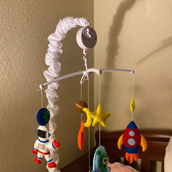 Space Baby Mobile,baby Boy Crib Mobile,alien Crib Mobile,baby Boy ...