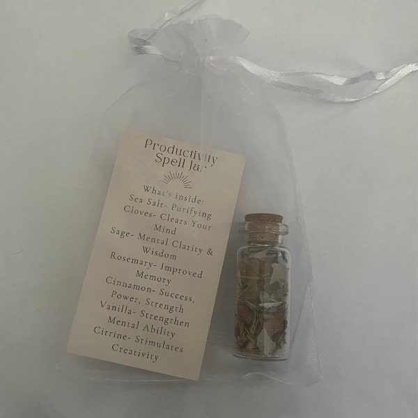 Healing Spell Jars, Spell Bottles, Intention Jars, Intention Bottles ...
