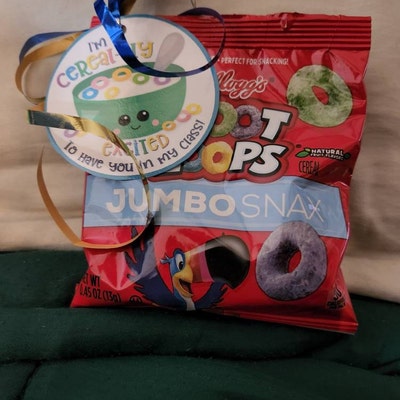 PRINTABLE I'm CEREAL-SLY Excited to Have You in My Class Tag Instant ...