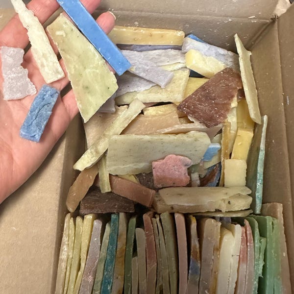 Very High Quality Handmade Soap Scraps 2.5, 5, 10 LB Cold Process Soap ...