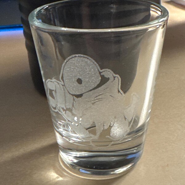 Mass Effect Cerberus Pint Glass - Cerberus Engraved Beer Glass - Mass ...