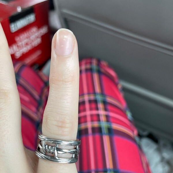 R001736 Sterling Silver Band Ring 925 Barbed Wire - Etsy