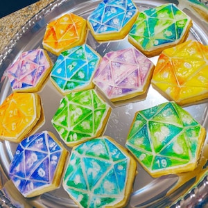 Super Cool D20 Cookie Cutter, A La Dungeons and Dragons Hexagonal ...