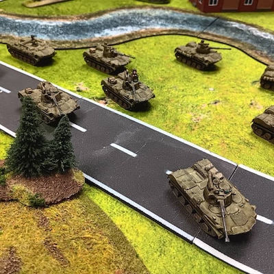 German LARS Multiple Rocket Launcher 1/100 Flames of War Team Yankee - Etsy