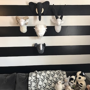 Ram head mount ram animal head big horn sheep decor ram | Etsy