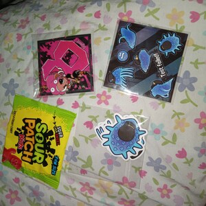 IDOL STICKER SET 7 Pcs Splatoon Idols Vinyl Holographic - Etsy