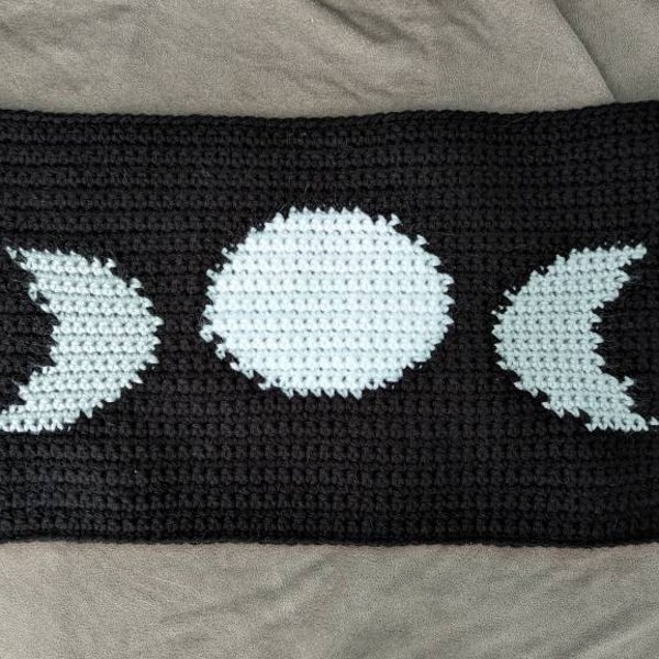Crochet Pattern | the Moon Child Wall Hanging | Wall Hanging Crochet ...