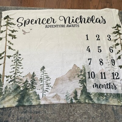 Mountain Birth Stat Sign, Baby Birth Stat Sign, Hospital Bassinet Sign ...