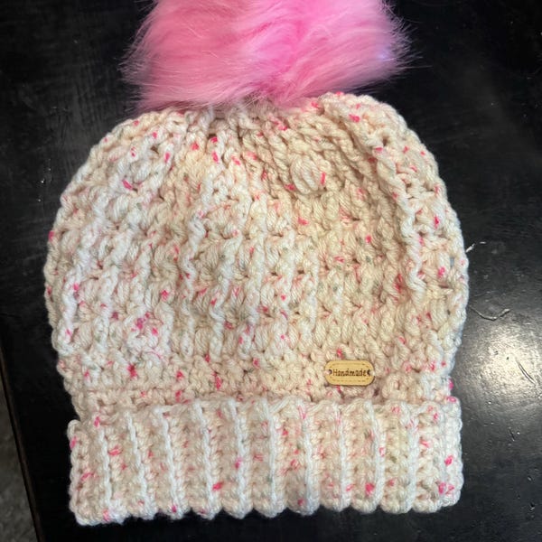 CROCHET PATTERN & VIDEO/ Snuggle Season Beanie, Puff Post Stitch Winter ...