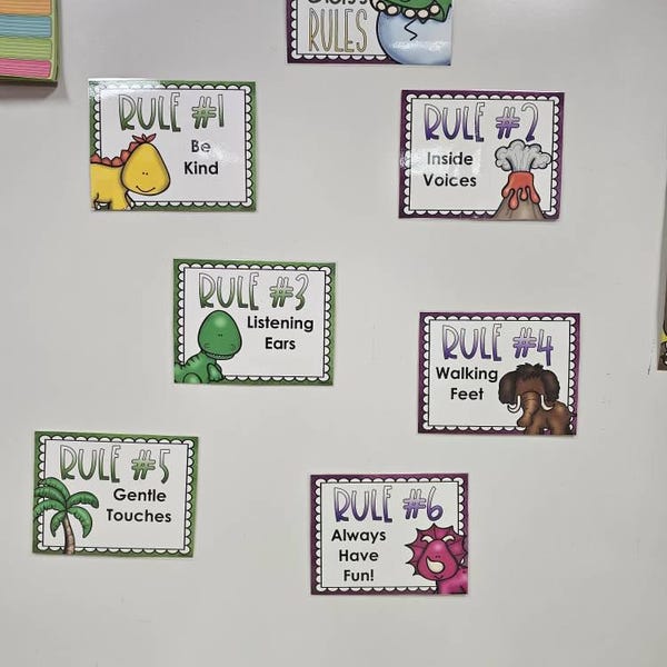 Color Posters Signs Bulletin Board Jungle Safari Theme INSTANT DOWNLOAD ...