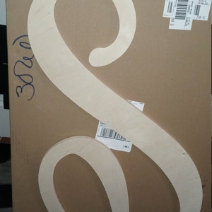 Wood Monogram Letter Custom Monogram Sign Choose Your Font - Etsy