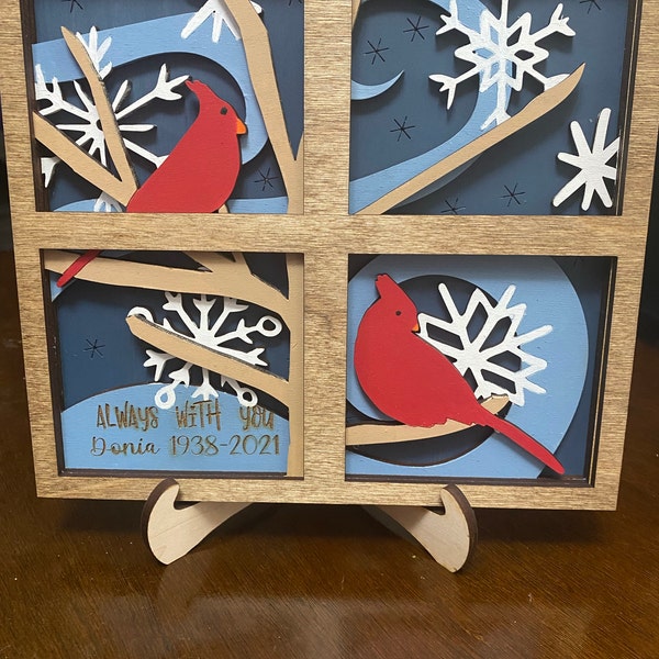 Cardinal Laser Cut Files - SVG PDF - for Glowforge Projects - Cardinal ...