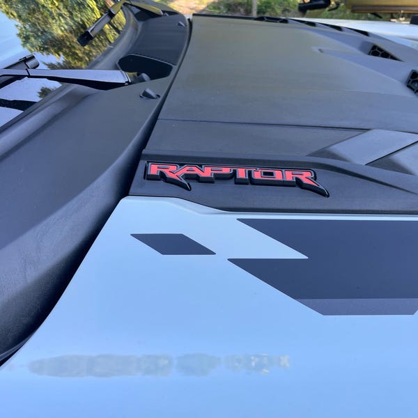 2010-2014 Reflective Ford Raptor Grille Letters - Etsy