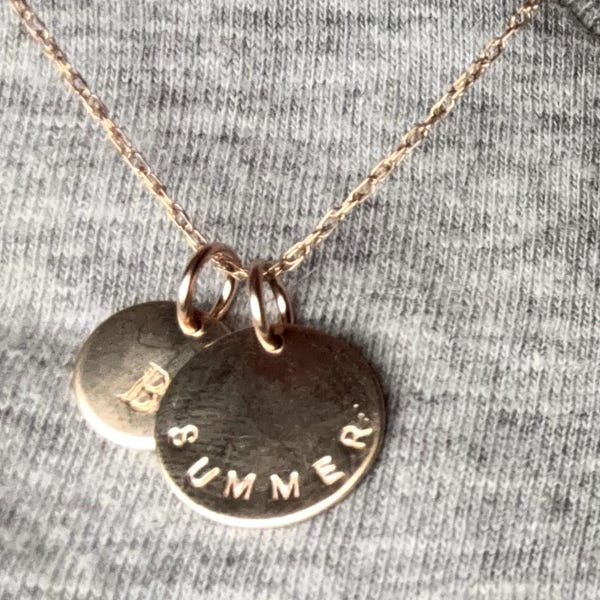 Class Ring Set, Sterling Silver Modern Class Rings, Personalized ...