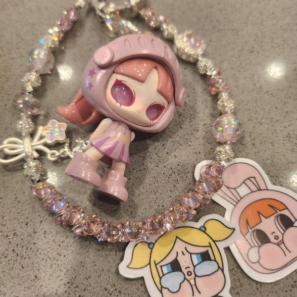 Authentic POPMART Pop Beans Keychain | Phone Charm| Purse Charm | Molly ...