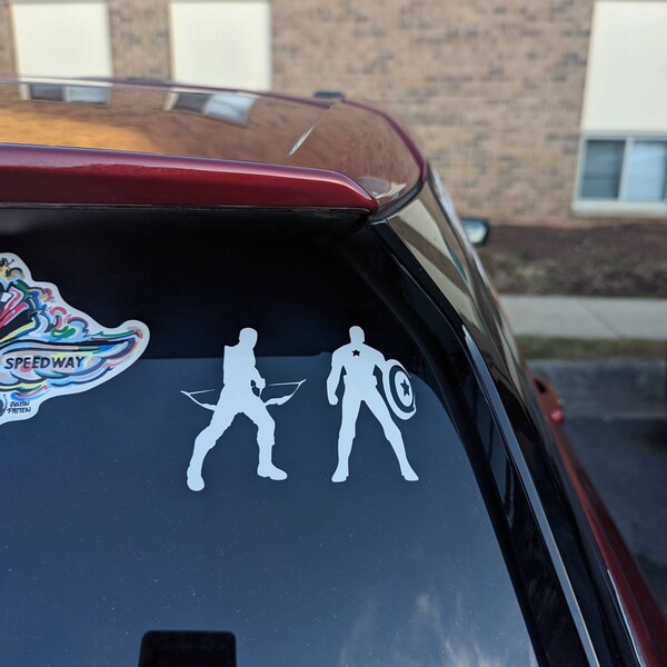 Hawkeye Decal, Marvel Decal, Avengers Decal for Car, Wall Decal, Laptop ...