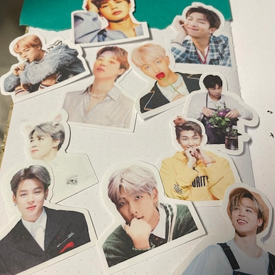 10pc BTS Jimin Stickers - Etsy