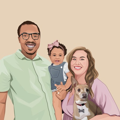 Business Logo Portrait Custom Portrait Logo Digital - Etsy