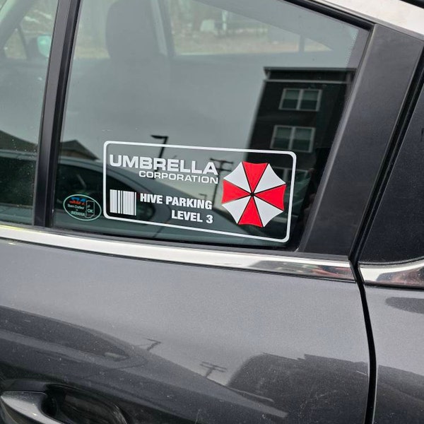 Umbrella Corporation Resident Evil Virus Parasites Fungus Vial Stickers ...