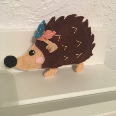 Hedgehog Pattern Felt PDF SVG Hedgehog Pattern Hedgehog Ornament ...