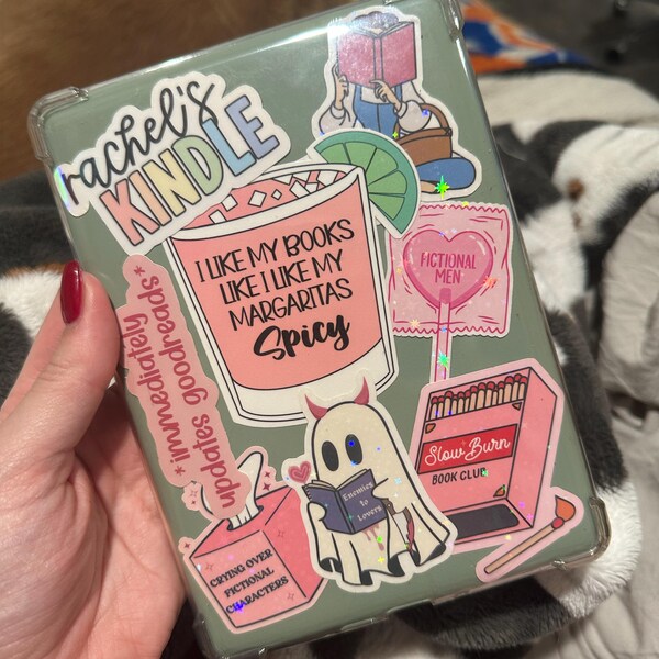 Book Sticker Vinyl Decal | Ghost Reading Book | Smutty Booktok| Dominic ...