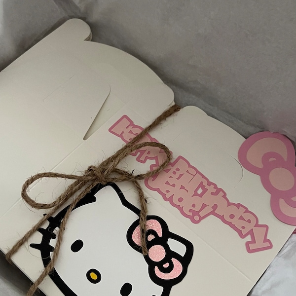 Kawaii Kitty Party Gift Boxes - Etsy