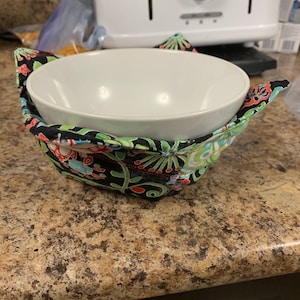 10 Bowl Cozy Embroidery Pattern Microwave Bowl Cozy - Etsy