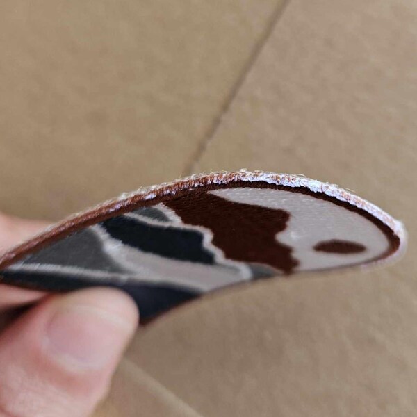 Mountains Embroidered Patch Unconstructed 6 Panel Hat Flat Brim and ...