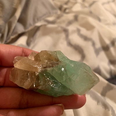 Green Calcite Stone 1 3 Rough Green Calcite Crystal Green Calcite Chunk ...