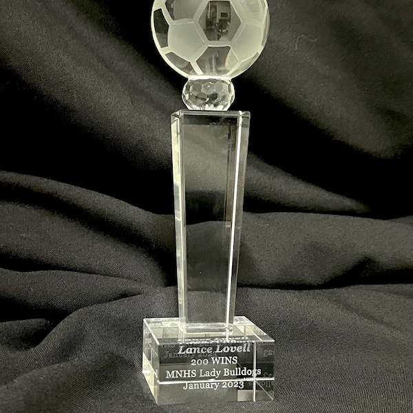 Soccer School Leadership Personalized Custom Laser Etched Engraving ...