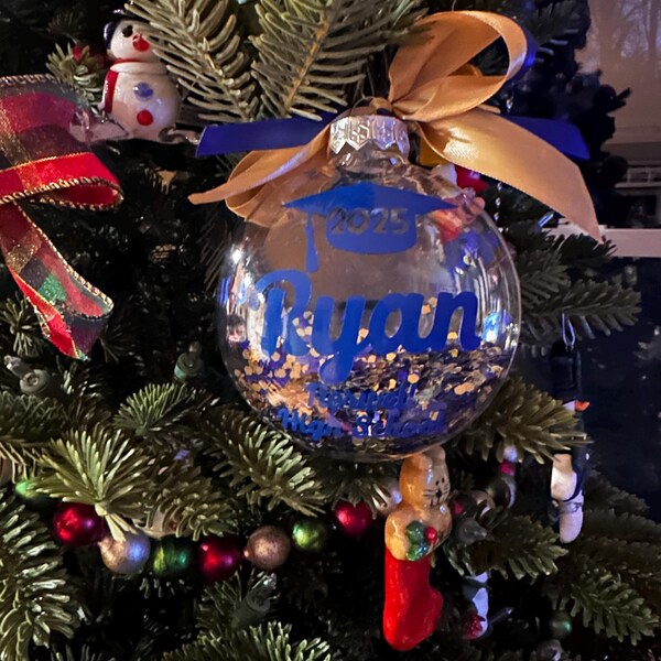 40th Birthday Lighted Christmas Ornament – Cheers to Forty Years ...