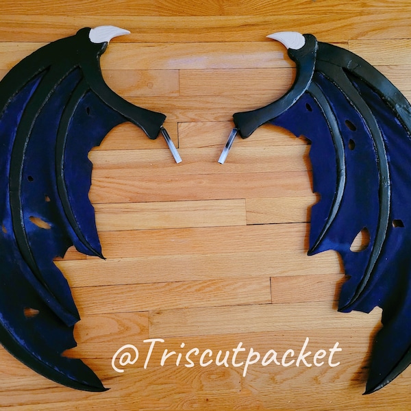 Morrigan/lilith Waist Wing Pattern+video - Etsy