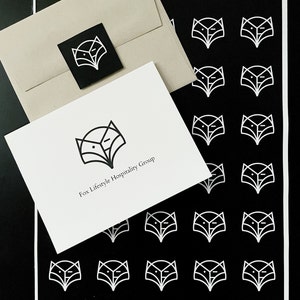 Branded Note Cards, Personalized Business Stationery, Corporate Note ...