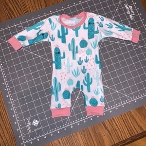 Essential Coverall Sewing Pattern for Babies, Footie and Cuff Style ...