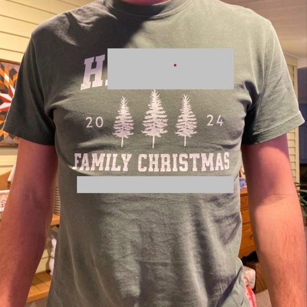 Custom Family Christmas Shirts, Comfort Colors Matching Family ...