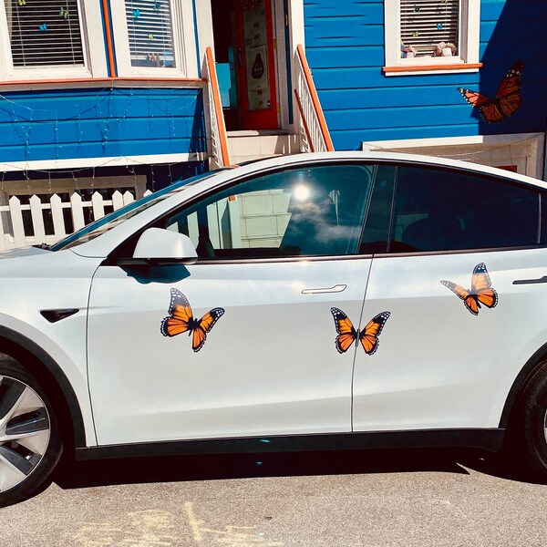 Ladybug Decals Premium Fabric Art Car Decal, Peel & Stick Wall Mural ...