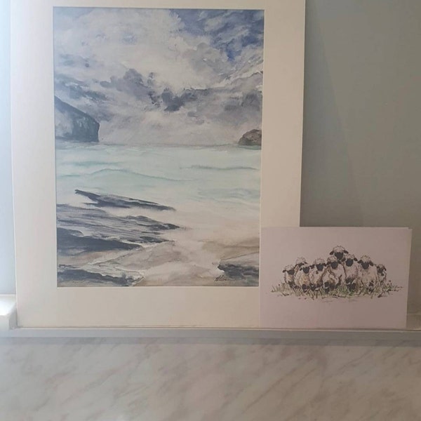 Winner, Watercolour Print, Painting, Cycling Art, Cycling Print, Home ...