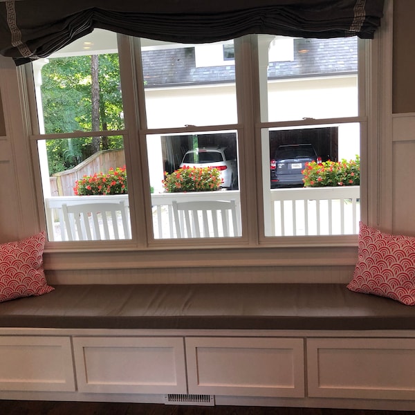 Trapezoid Bay Window Seat Cushion - Etsy