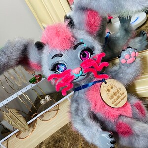 Protogen Toy Plush Proto Poseable Art Doll Protogen - Etsy New Zealand