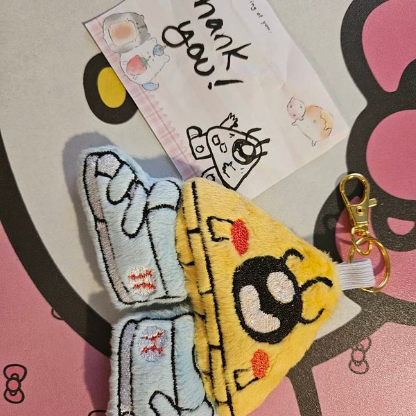 Book of Bill Gravity Falls Inspired Handmade Plush Keychain - Etsy