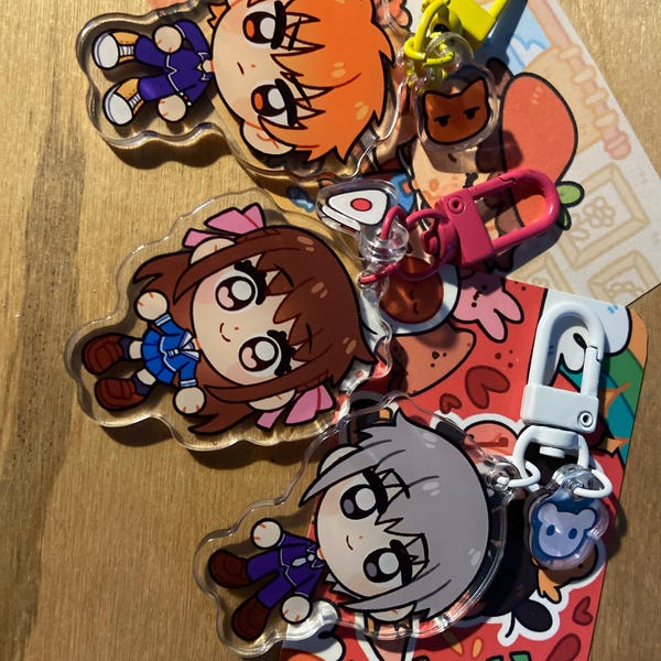 Amphibia, Anne, Marcy and Sasha Keychains Epoxy - Etsy