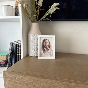 Girl Hugging Christ Watercolor, Jesus is Embracing a Young Woman - Etsy