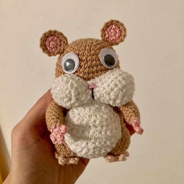 Hamish the Hamster Amigurumi Crochet Pattern - Etsy Australia