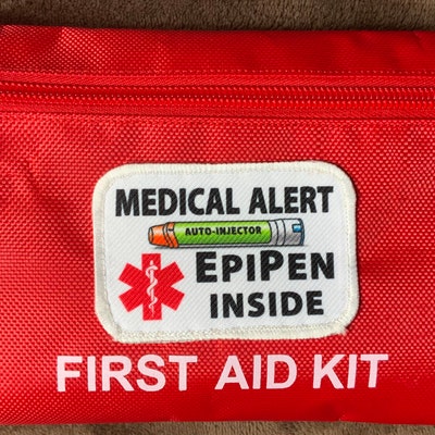 Epilepsy Medication Inside Medical Alert Patch Custom ID for Medic ...
